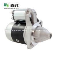 China 12V 0.8KW 9T Excavator Starter Mitsubishi Motor P9610122K 1E15263011 M3T70681 for sale