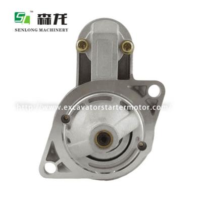 China 12V 0.8KW 9T Excavator Starter Mitsubishi Motor P9610122K 1E15263011 M3T70681 for sale