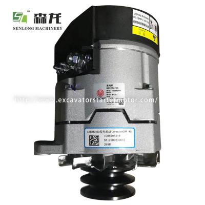 China Excavator Alternator For Heavy Duty Truck 28V 80A 1006993449 for sale