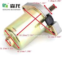 China Starter Polaris BOOSTER50/JOG-50 Motorcycle 12V 10T CCW 19240011A0 33-00420 650239 0450532 0451805 AP8206459 AP8206805 for sale
