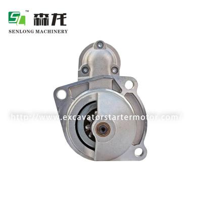 China 24V 4.0KW 10T Excavator Starter Bosch Motor 0001231012 0001360026 0001360058 0001368034 0001368073 0986011380 0986011381 for sale