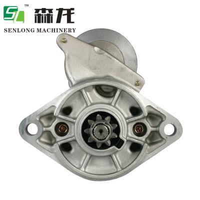 China 12V 1.2KW 9T Excavator Starter Isuzu Motor 128000-1900 128000-7560 128000-2040 0986016261 CST40189AS 028000190 128000190 for sale
