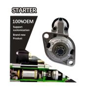 China 12V 10T CW Starter  02M911023A 0001125018, 0001125019, 0001125028, 0001125048, 0001125049, 0986018390, F032CS1181 for sale