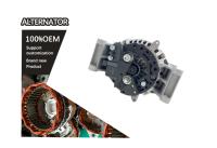 China Alternator 24V  150A  for Daewoo DX800 Excavator  300901-00198 30090100198  0124655076, 0124655297  344-5081  352-4700, for sale