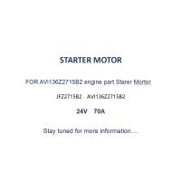 China 24V 70A Alternator AVI136Z2715B2 For Engine  Model for sale