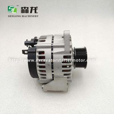 China 24V 110A  Heavy Truck Alternator 202V26101-7281 JFZ2912YNZ C7H MC11 MC13 for SITRAK eng. MC11/MC13 for sale