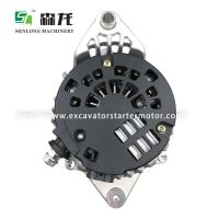 China Copper And Silver Contacts 14V 90A Alternator  JFZ192Q  For Car for sale