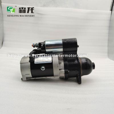 China 12V 12T Starter Motor Assembly  for Yanmar 10676S-77010,QDJ168D-YM Yanmar engines CY1105, CY1115 for sale