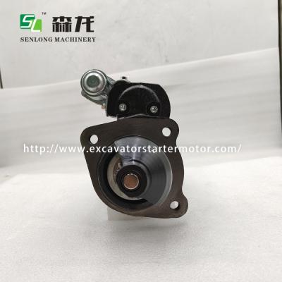 China 10T 6.0KW Starter Motor Shangchai SC7H180.1G3,S00018989+02,S00018989+02,S00005887+01, M93R3056SE  For Xugong Grader  Shanghai Diesel Engine, XCMG 200DA,SC7H180.1G3 for sale
