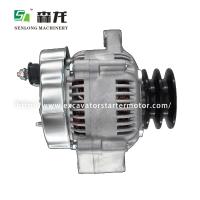 China 24V 35A Komatsu Alternator for 102211-1280,1022111280,102211-2850,1022112850,9762219285,6008613610,6008613611 for sale
