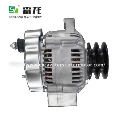 China 24V 35A Komatsu Alternator for 102211-1280,1022111280,102211-2850,1022112850,9762219285,6008613610,6008613611 for sale