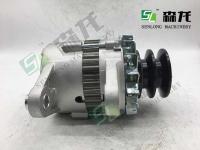 China 24V 35A CW Alternator for Hitachi excavator  EX200-1  EX200-2  EX200-3 ISUZU 6BD1T  Engine 1812003820 replacement parts for sale