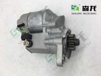 China 12V 15T   NEW  Starter for Yanmar  Engine  Komatsu excavator PC20MR-2  3D76E  119740-77010   YM119740-77020 for sale