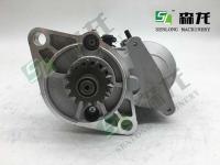 China 12V 15T   NEW  Starter for Yanmar  Engine  Komatsu excavator PC20MR-2  3D76E  119740-77010   YM119740-77020 for sale