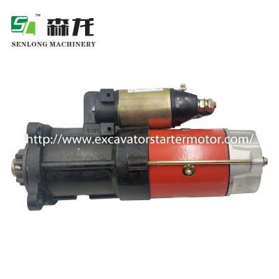 China S00015607+02 11T 9.5KW Starter Motor Shangch C6121 G128 S00015607+02 for sale