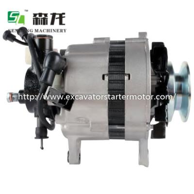 China 12V 70A Excavator Alternator For Isuzu Vauxhall 4ja1 4jb1 8941224883 8941224884 8943820590 8943820591 Lr150-421c for sale