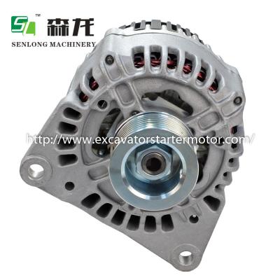 China 24V 55A Iskra 11203993 11204920 AAK5787 AAK5885 IA1469 Excavator Alternator JCB 32008678 32008678S for sale