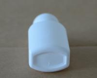 China Small Square Plastic Bottles White Color For Medical Pills / Tablet Packaging for sale