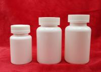 China Round Empty Pill Bottles Screw With PP Cap , 120ml Pill Storage Containers  for sale
