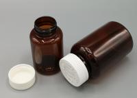 China 68mm Diameter PET Medicine Bottles 1.0mm Average Wall Thickness For Pill Packing for sale