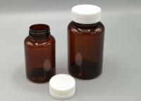 China Broken Proof 250ml Recycle Pill Bottles , Pet Plastic Bottles For The Ill for sale