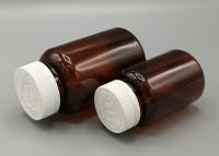China Aluminium Liner PET Medicine Bottles Colorful 175ml Volume With CR Cap for sale