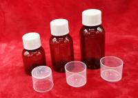 China Syrup Packaging Small Plastic Bottles With Lids / 30ml PP Cup 21g Weight for sale