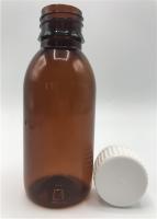 China 100ml Pharmaceutical PET Medicine Bottles Low Light Transmission Free Sample for sale
