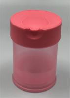 China 65mm Height Round Chewing Gum Bottle 60g Weight Portable For Medical Packing for sale
