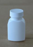 China Full Set Empty Plastic Pill Bottles , 30ml Flat Small Plastic Pill Containers for sale