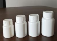 China 100ml Full Set Medicine Pill Bottles , White Pill Bottle With Cap Weight 16.2g for sale