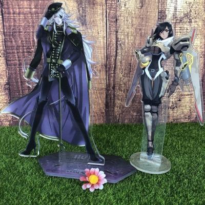 China Laser Display Anime Acrylic Standee CMYK UV Print Free Sample for sale
