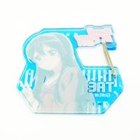 China Acrylic Plastic Rock Climbing Buckle Anime Figure Printed Customized Shaped for sale