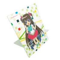China Private Logo Anime Phone Stand With Cartoon Photo Figure CMYK Printed for sale