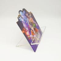 China Fine Workmanship Acrylic Cell Phone Stand 4 Color Printed Anime Design for sale