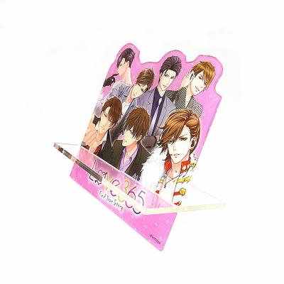China Fadeless Anime Acrylic Phone Display Stand for sale