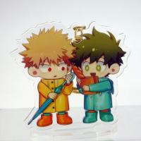China Creative Holographic Anime Acrylic Stands Charms Single Side Printed for sale