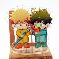 China Creative Holographic Anime Acrylic Stands Charms Single Side Printed for sale