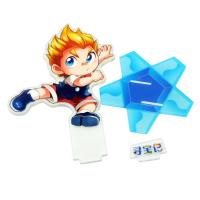 China Creative Holographic Anime Acrylic Stands Charms Single Side Printed for sale
