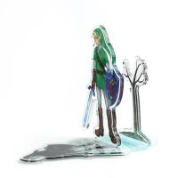China Custom Anime Holographic Acrylic Standee Display racks for sale
