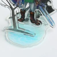 China Custom Anime Holographic Acrylic Standee Display racks for sale