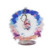 China Custom high quality plastic display charm acrylic anime combination standee with printed base for sale