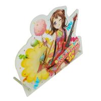 China Modern Acrylic Multicolor Anime Wall Clocks Home Decorative Logo Customized for sale