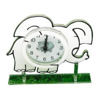 China Lightweight Anime Alarm Clock Battery Operated Silent Sweep Movement for sale