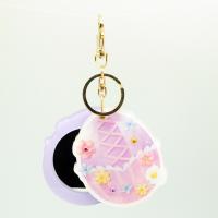 China OEM ODM Anime Compact Mirror Pocket Makeup Mirror Company Logo Printed for sale