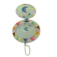 China Acrylic Cute Cartoon Makeup Mirror Non Toxic For Promotional Lady Gift for sale