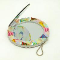 China Acrylic Cute Cartoon Makeup Mirror Non Toxic For Promotional Lady Gift for sale