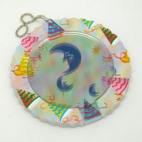 China Economical Fancy Anime Compact Mirror Plastic Folding Mirror Corrosion Resistance for sale
