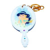 China Cartoon Character Acrylic Hand Mirror , Lightweight Handheld Vanity Mirror for sale