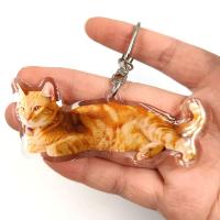 China Factory Plastic Laser Cut Make Your Own Epoxy Resin Anime Figure Acrylic Charms Keychains for sale